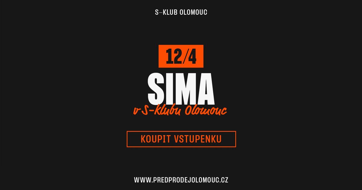 Předprodej Olomouc - Sima
